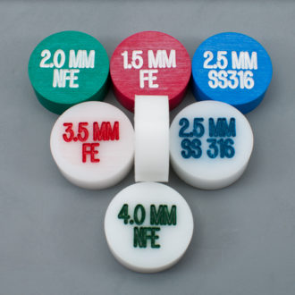 Metal Detector & X-Ray Test Discs » Calibration Wands