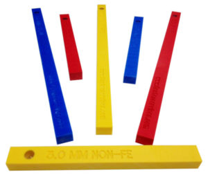 Metal Detector & X-Ray Test Wands (8 3/4" & 5") » Calibration Wands